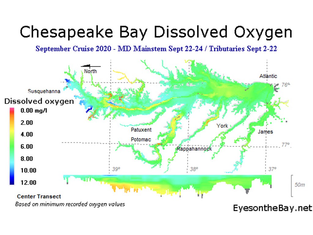 MD DNR Issues Final Chesapeake Bay Hypoxia Report for 2020 - The ...