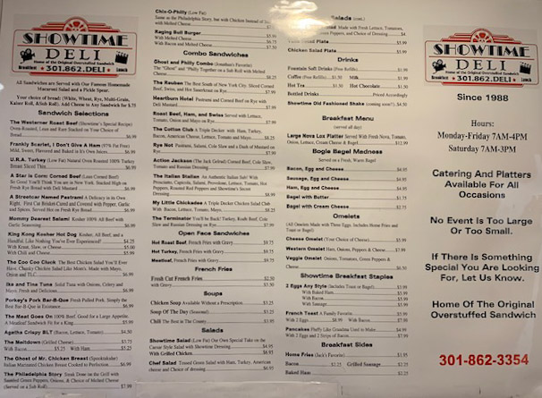 Sip and Bite Encounters with Lynne O’Meara: Showtime Deli - The ...