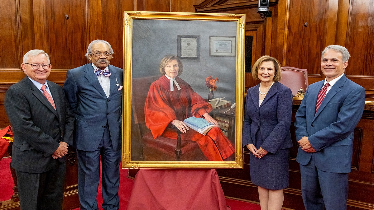 Maryland Judiciary hosts unveiling of portrait of retired Chief Judge ...
