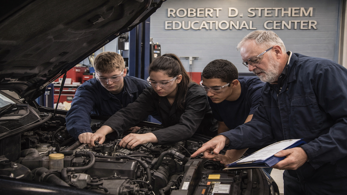 Stethem Auto Program Opens Shop to Public - The Southern Maryland Chronicle